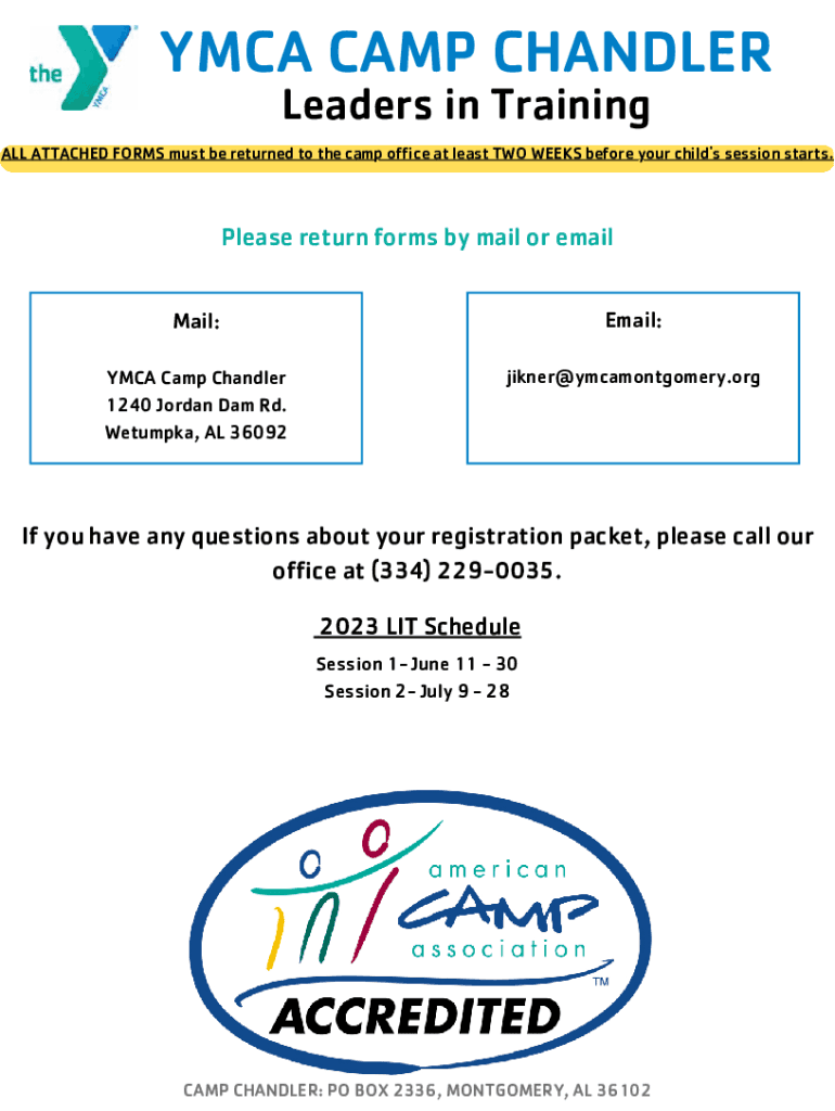 Fillable Online Leaders in Training Fax Email Print - pdfFiller