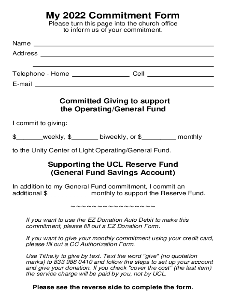 Fillable Online Church Donation Letters: 8 Templates & Best Practices ...