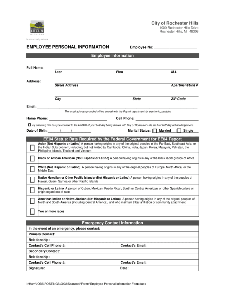 Fillable Online Employment Forms - Form Templates Fax Email Print ...