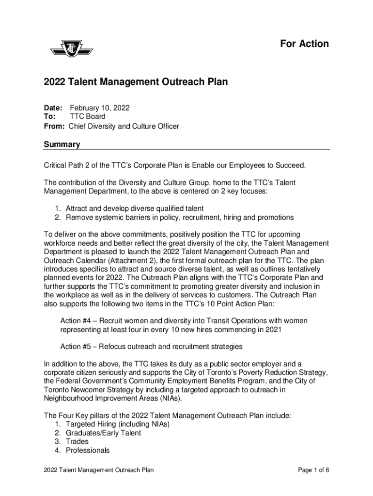 Fillable Online Making the TTC a Diverse and Inclusive Organization Fax ...