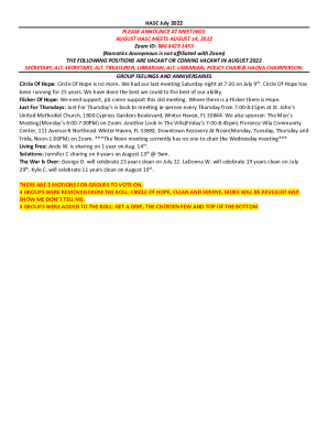 Fillable Online Greater Philadelphia Region of Narcotics AnonymousStop ... Fax Email Print ...