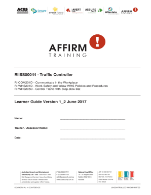 Fillable Online Report re Certificate I in Resources and Infrastructure ...