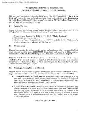 Fillable Online Contracts Awarded by HHS - Texas.gov Fax Email Print - pdfFiller