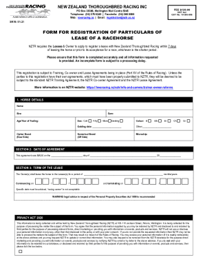 Fillable Online nz Email: registrationnztr Fax Email Print - pdfFiller