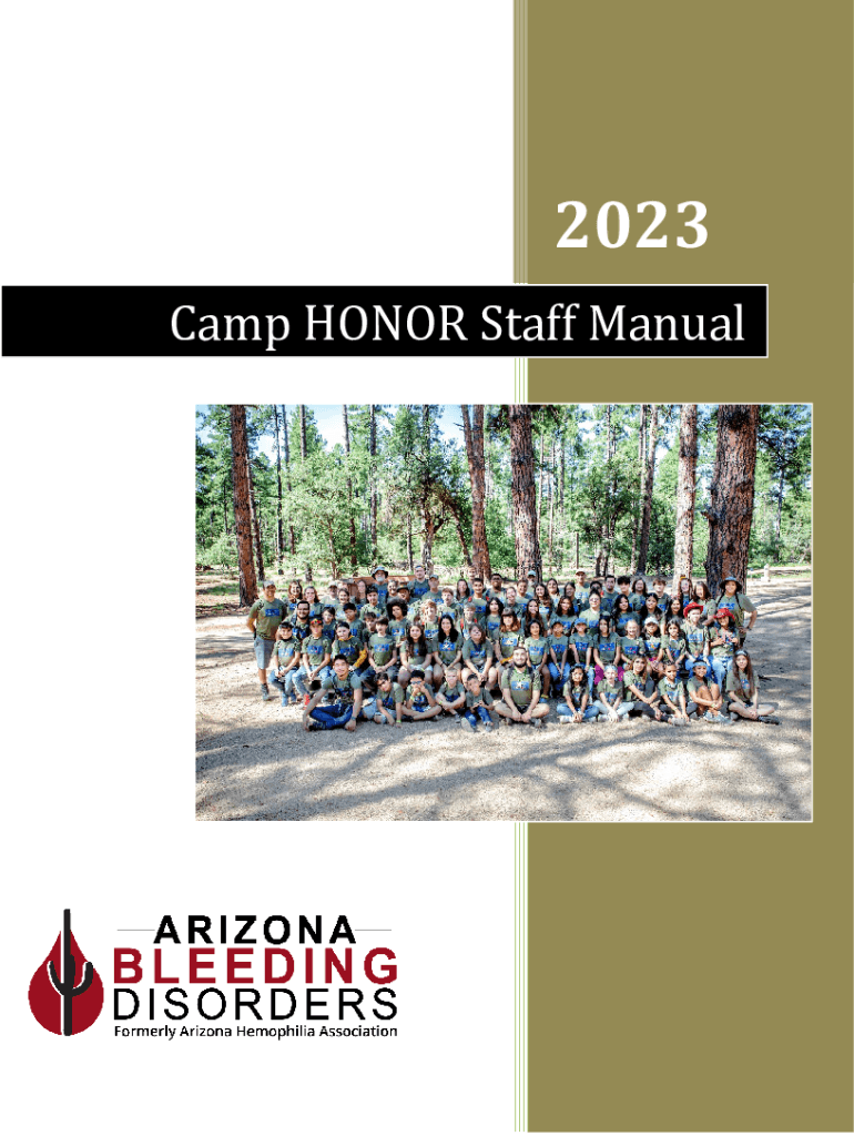 Fillable Online Health Center Standards for Camps Serving Persons with ...