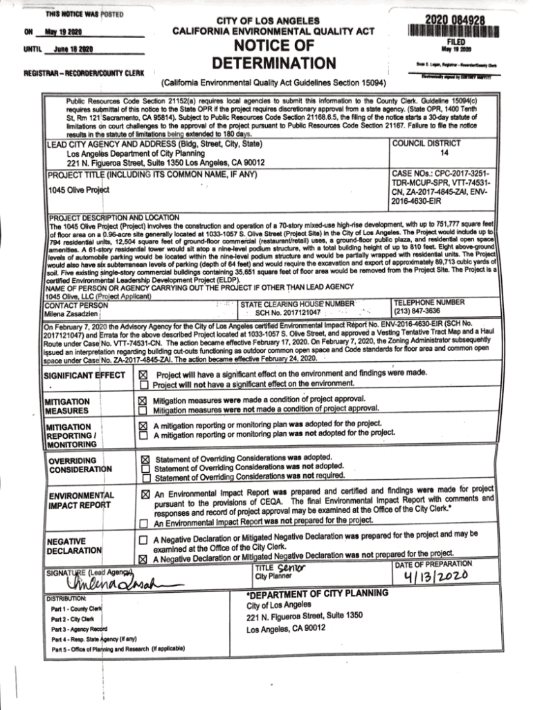 Fillable Online L.A. CEQA THRESHOLDS GUIDE - Los Angeles City Planning Fax Email Print - pdfFiller