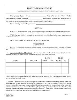 Fillable Online Contracts and Vendor FormsBoard of Education Fax Email Print - pdfFiller