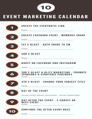 Fillable Online How to Promote an Event on Facebook in 21 Different ...