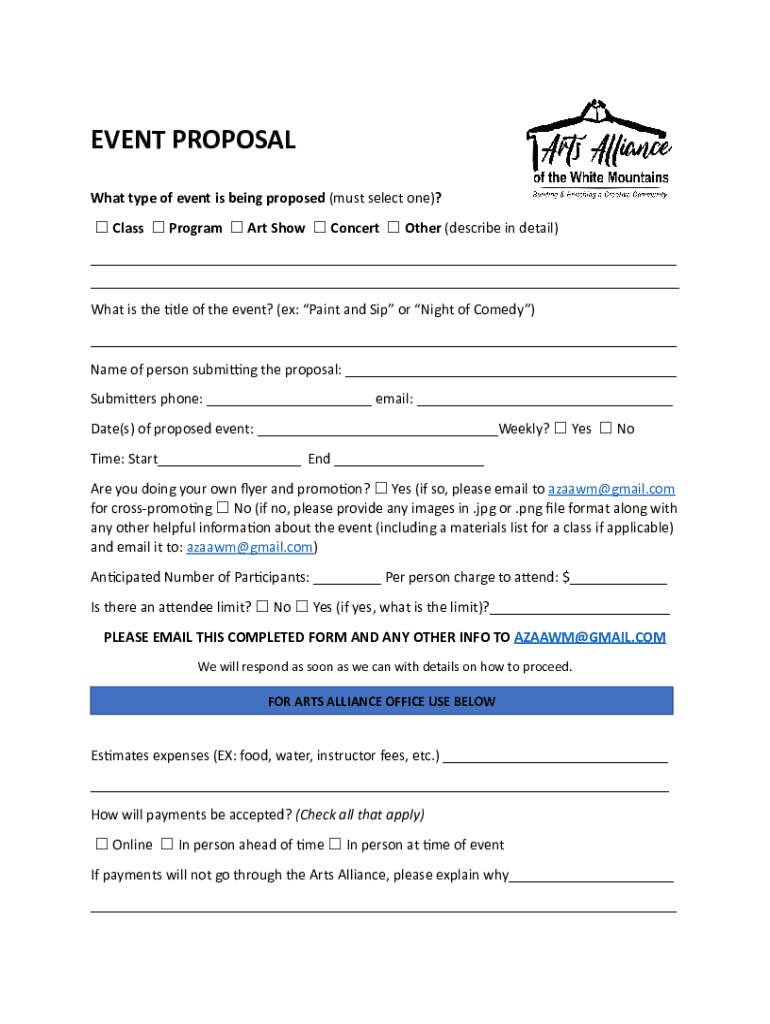 Fillable Online How to Plan a Concert: The 10-Step Guide Fax Email ...