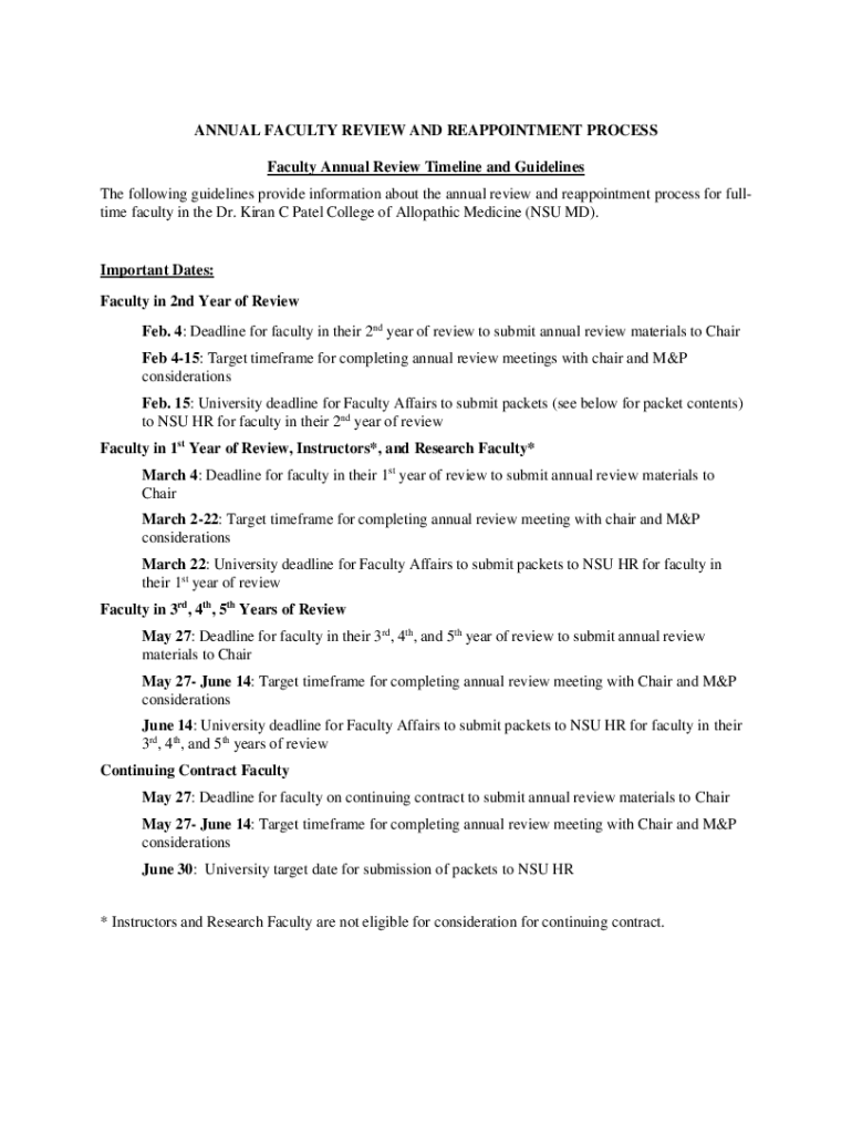 Fillable Online 2.11 Annual Faculty Performance Appraisal for Merit ... Fax Email Print - pdfFiller