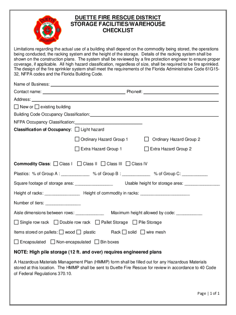 Fillable Online n b5z Warehouse Racking Fire Code Cheat Sheet ...