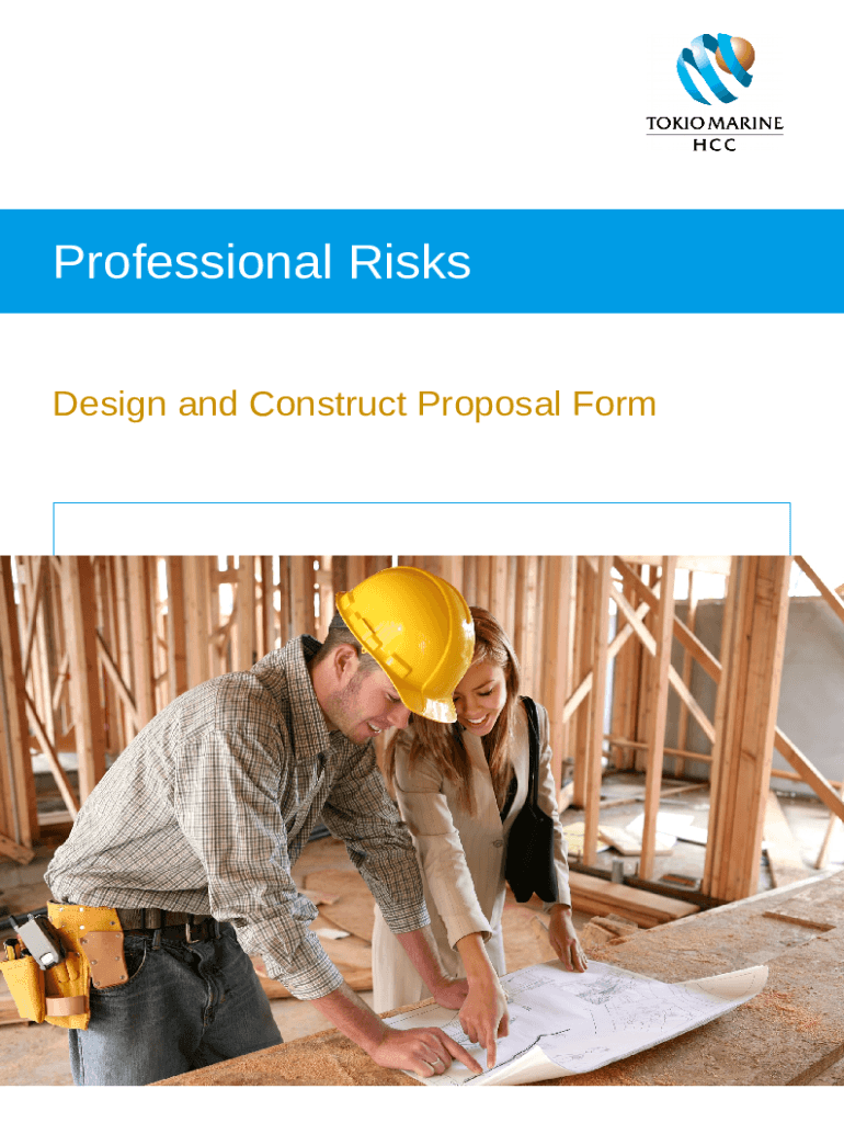 Design & Construct - Proposal Doc Template | pdfFiller
