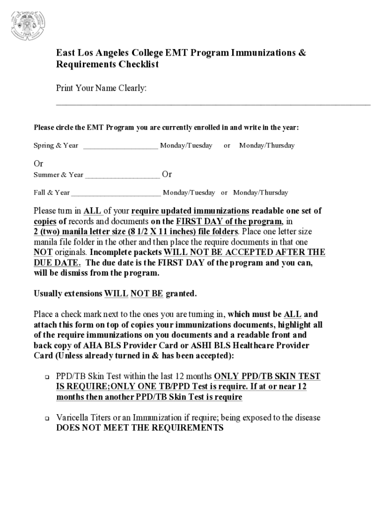 Fillable Online Skills Certificate for Emergency Medical Technician Fax ...