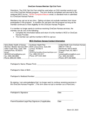 Fillable Online Get KANCARE HEALTH HOMES OPT OUT FORM - Medicare Fax ...