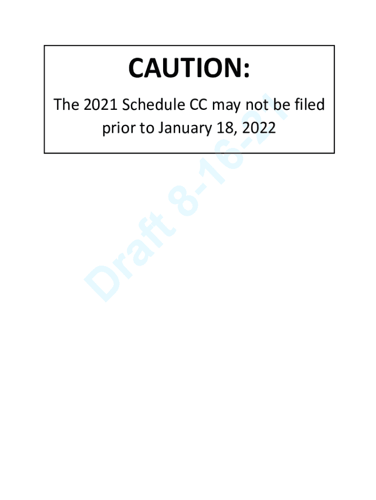 Fillable Online 2022 Form WI DoR Schedule CC Fill Online, Printable ...