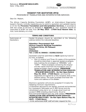 request for quotation (rfq) for translation and interpretation ... Doc ...