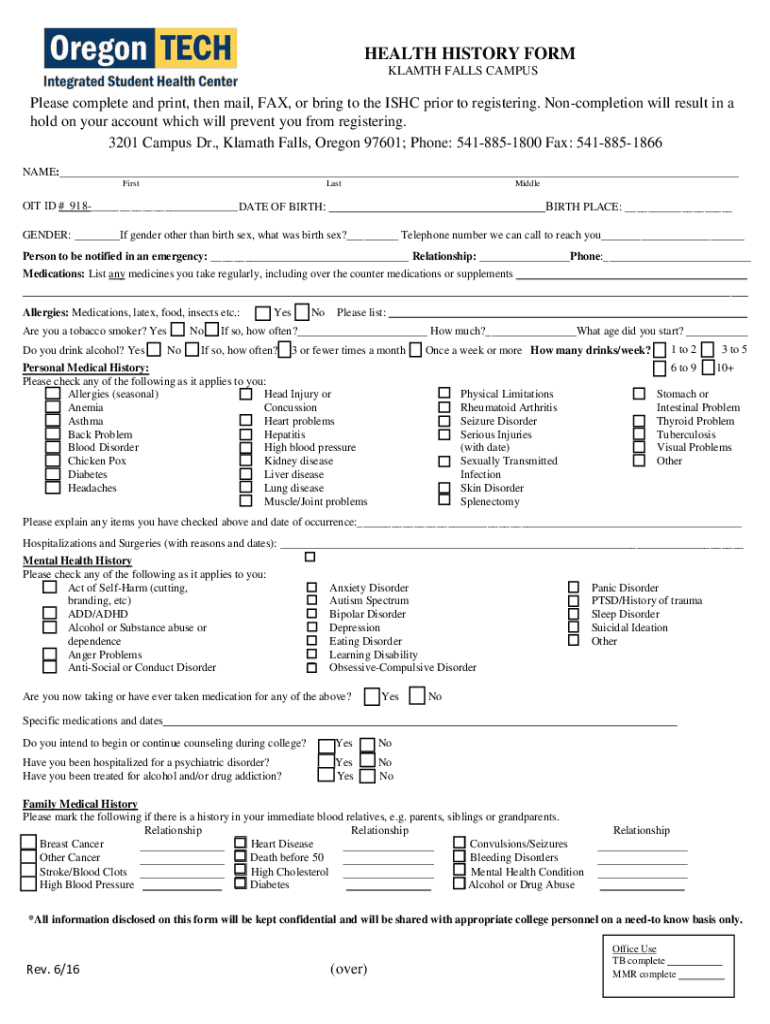 Fillable Online Klamath County Public Records Request Form Fax Email Print - pdfFiller