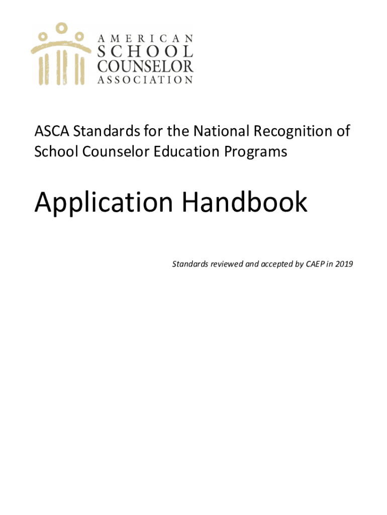 Fillable Online ASCA Standards for School Counselor Preparation ...