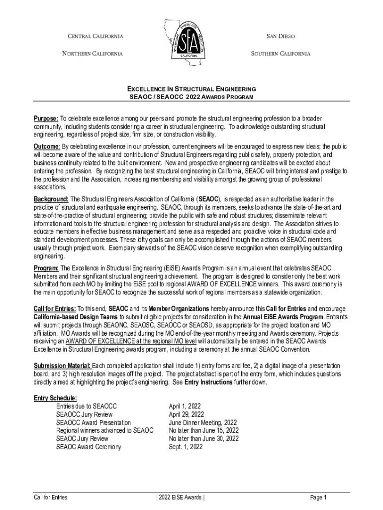 Fillable Online Purpose: To celebrate excellence among our peers and ...