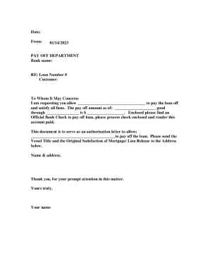 Fillable Online Authorization Letter For Water Installation Form ...