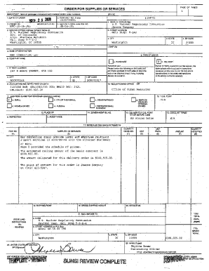Fillable Online Basic Ordering Agreement Fax Email Print - pdfFiller