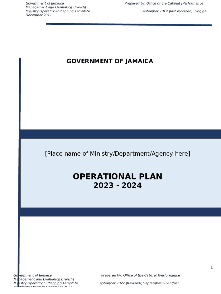 instructions for operational plan template Doc Template | pdfFiller
