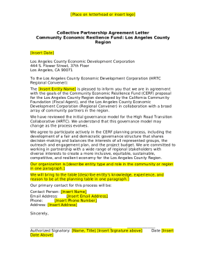 Collective Partnership Agreement Template Doc Template | pdfFiller
