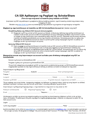 Fillable Online ScholarShare 529 Forms Fax Email Print - pdfFiller