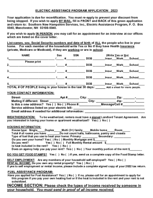 Fillable Online FUEL ASSISTANCE PROGRAM APPLICATION - 1995-1996 Fax ...