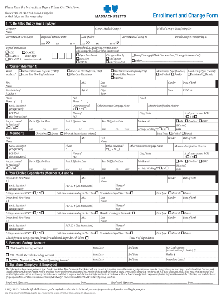 Fillable Online a Blue Cross Blue Shield plan Fax Email Print - pdfFiller