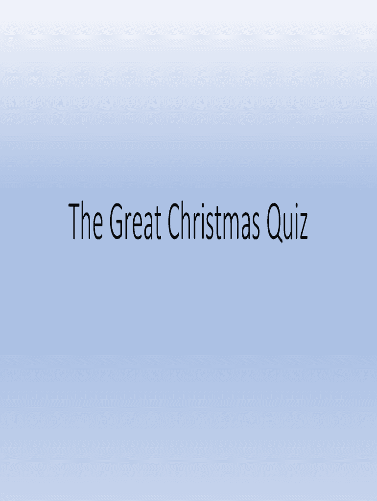 Fillable Online Quiz Round Ideas: 54 Quick, Fun & Easy Examples Fax ...