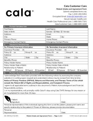 Fillable Online Cala Health - Email Format & Email Checker Fax Email ...