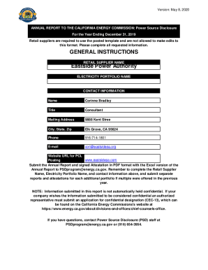 Fillable Online Proposed Annual Report Template (Draft) Fax Email Print ...