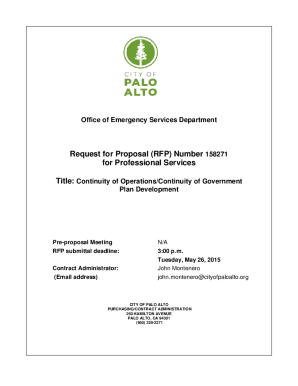 Fillable Online Emergency Services Sector Continuity Planning Suite Fax Email Print - pdfFiller