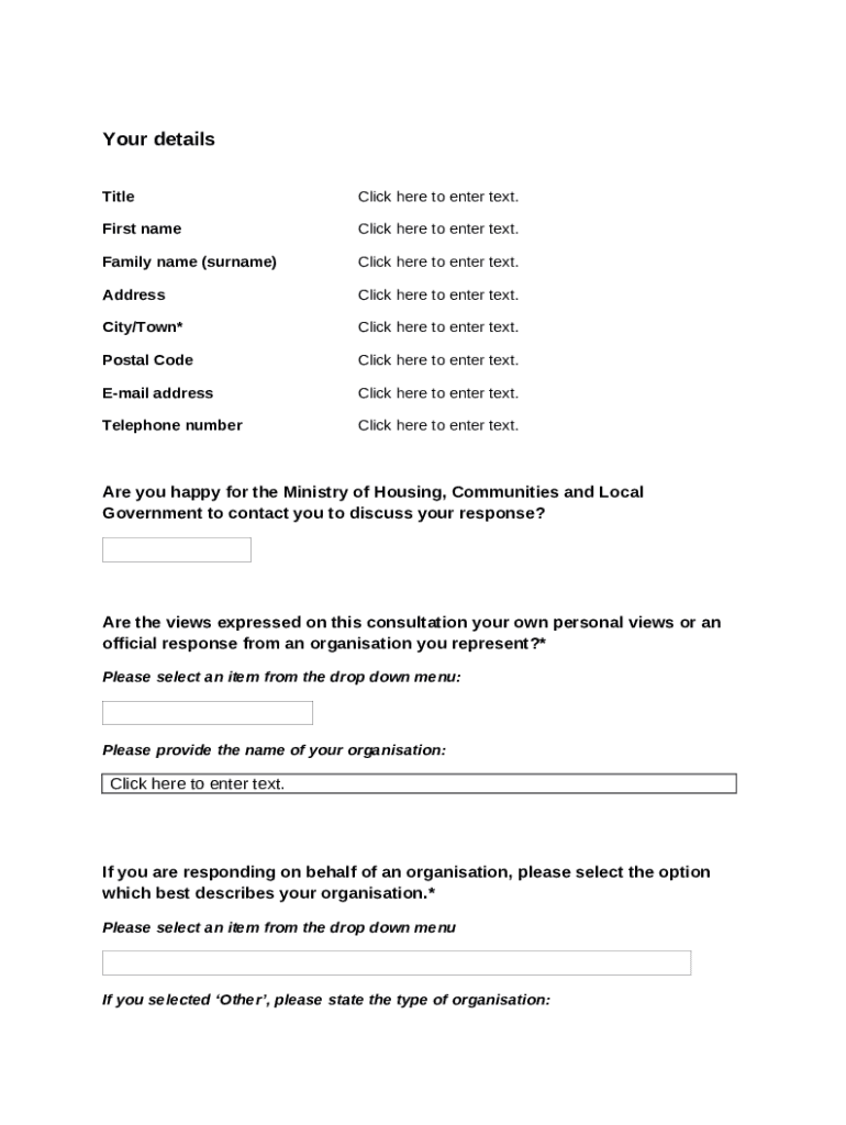 Integrated Communities Strategy Green Paper Doc Template | pdfFiller