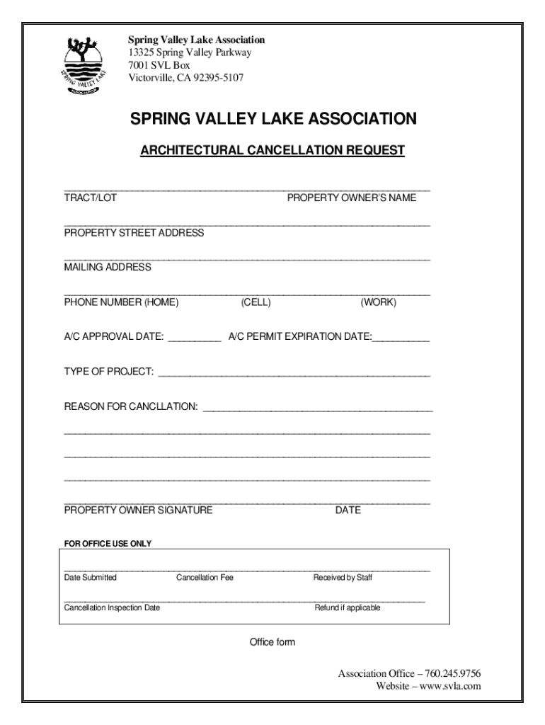 Fillable Online ARCHITECTURAL PROJECT APPLICATION Fax Email Print ...