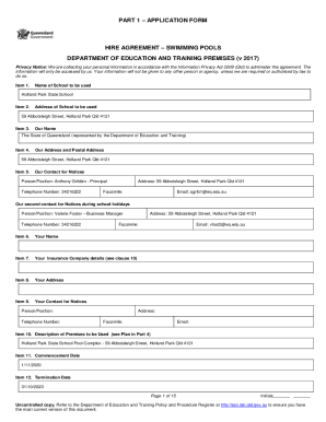 Fillable Online PART 1 APPLICATION FORM Fax Email Print - pdfFiller