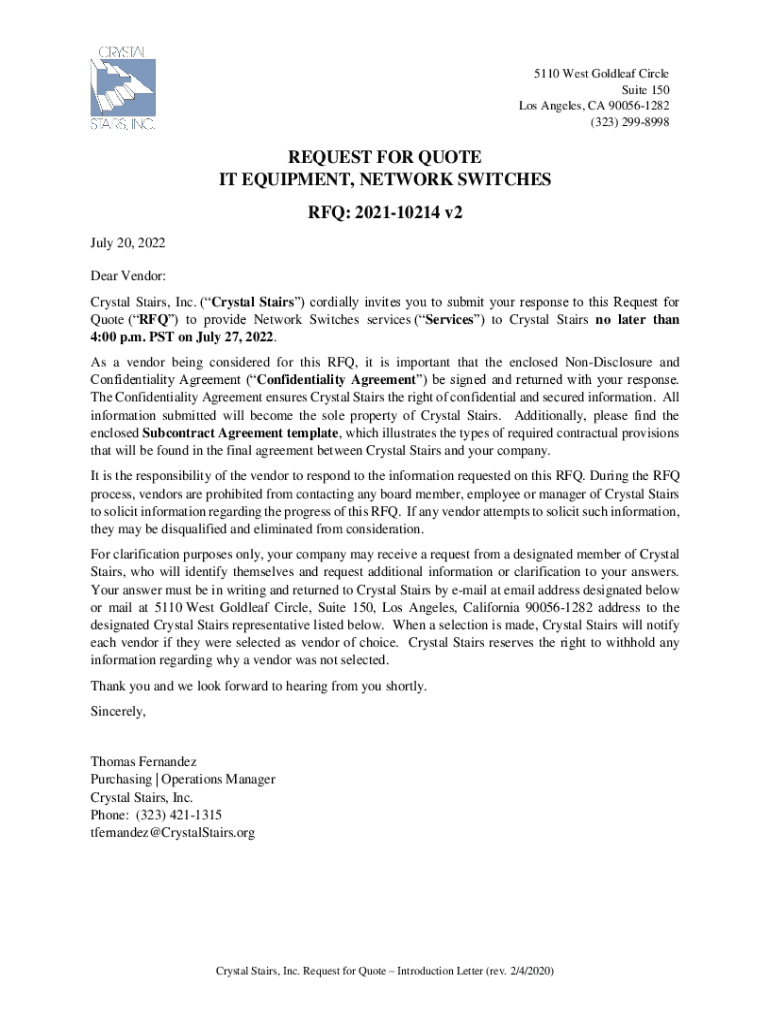 Fillable Online IT EQUIPMENT, NETWORK SWITCHES Fax Email Print - pdfFiller