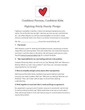 Fillable Online Why Do Families Fight? 7 Common Types of Family ...