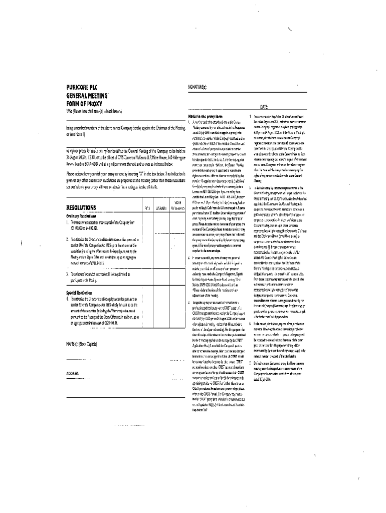 Fillable Online media corporate-ir PROXY FORM I/We