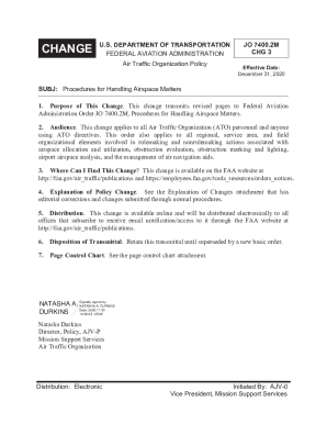 Model Guide Change Doc Template | pdfFiller