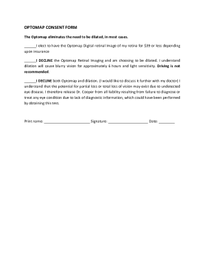 Fillable Online Optomap Consent FormCarmel Eyecare Fax Email Print ...
