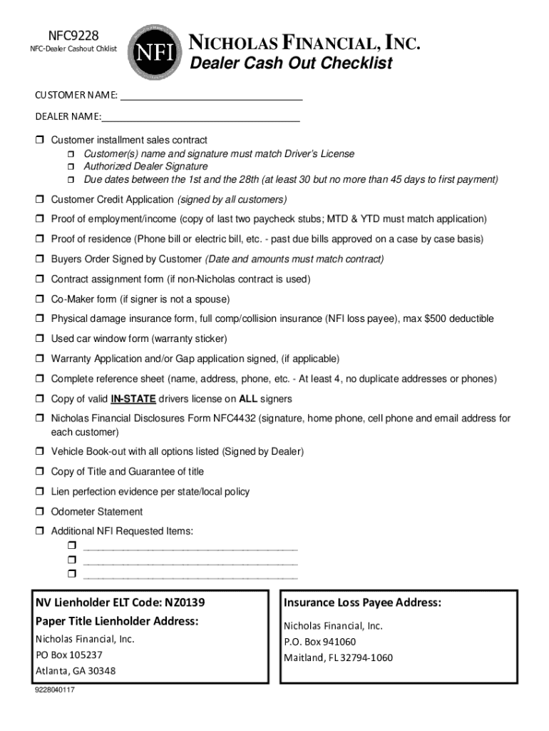 Fillable Online MOTOR VEHICLE RETAIL INSTALLMENT CONTRACT Fax Email ...