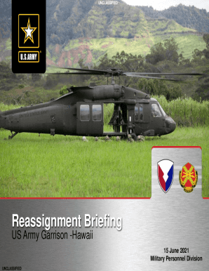 Fillable Online agreement between us army garrison, hawaii and service ...