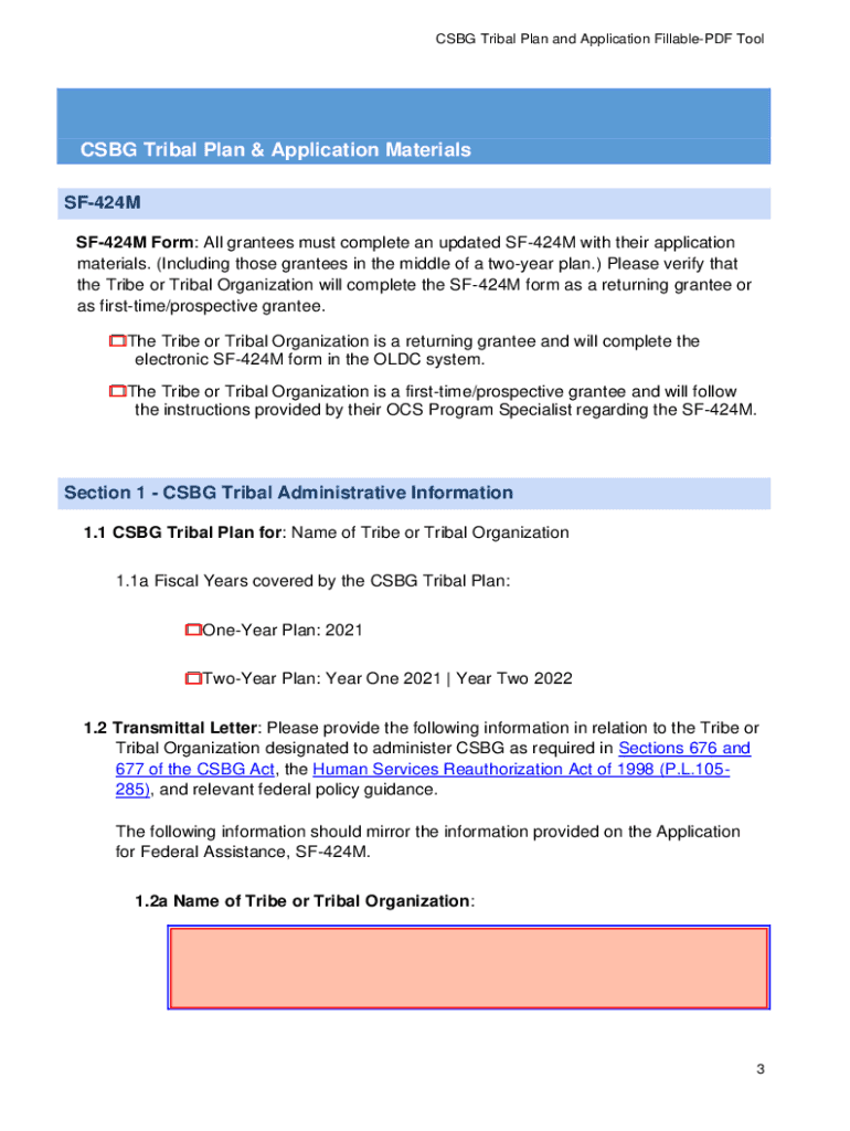 Fillable Online FY21-CSBG-Tribal-Plan-and-Application-Fillable-PDF-Tool ...
