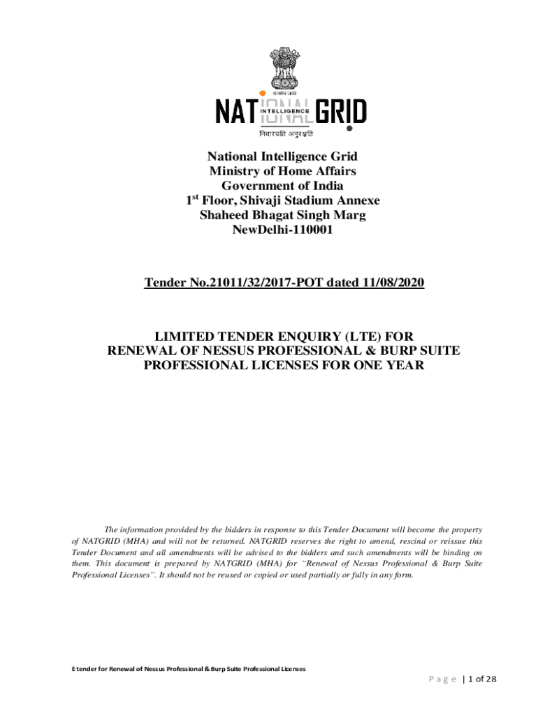 Fillable Online National Intelligence Grid Fax Email Print - pdfFiller
