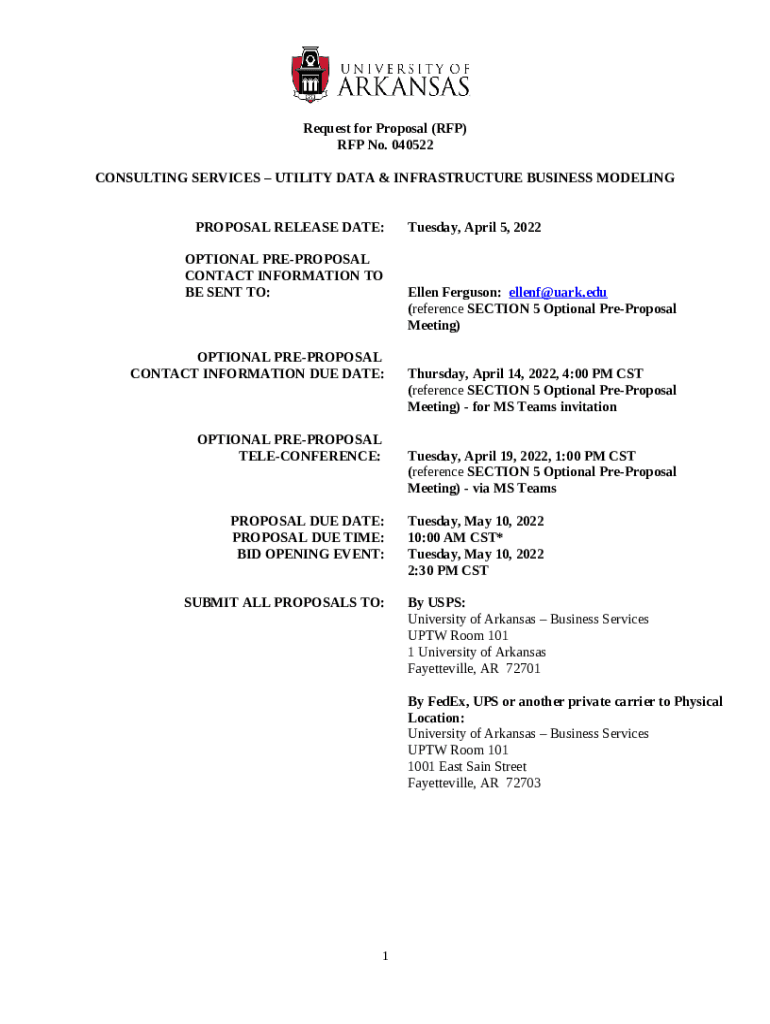 Requests for Proposal (RFPs) :: East Bay Municipal Utility ... Doc ...