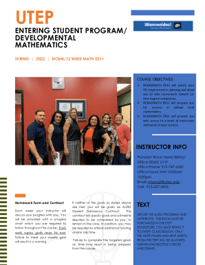 Fillable Online Developmental Math and College Ready Pathways Fax Email ...