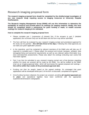 Research imaging proposal . Research imaging proposal Doc Template ...