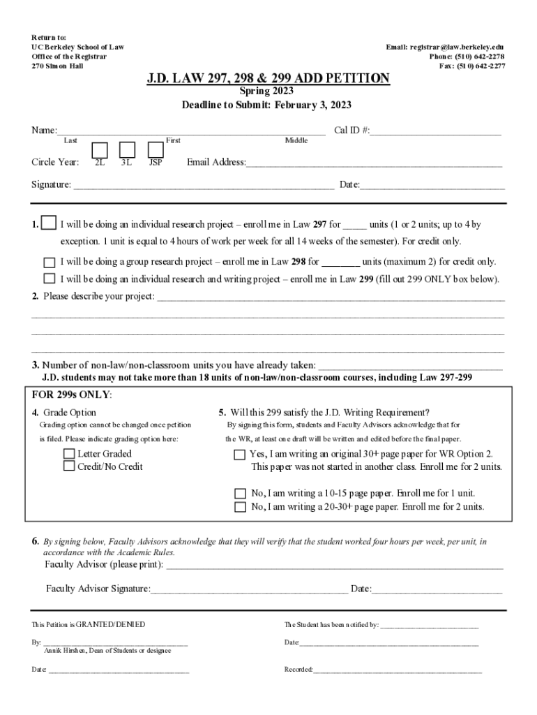 Fillable Online Registrar's Forms Fax Email Print - pdfFiller